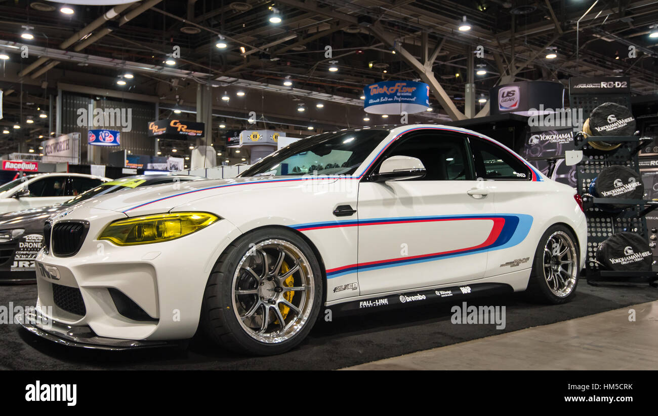 Customized BMW M2 car at SEMA Stock Photo - Alamy