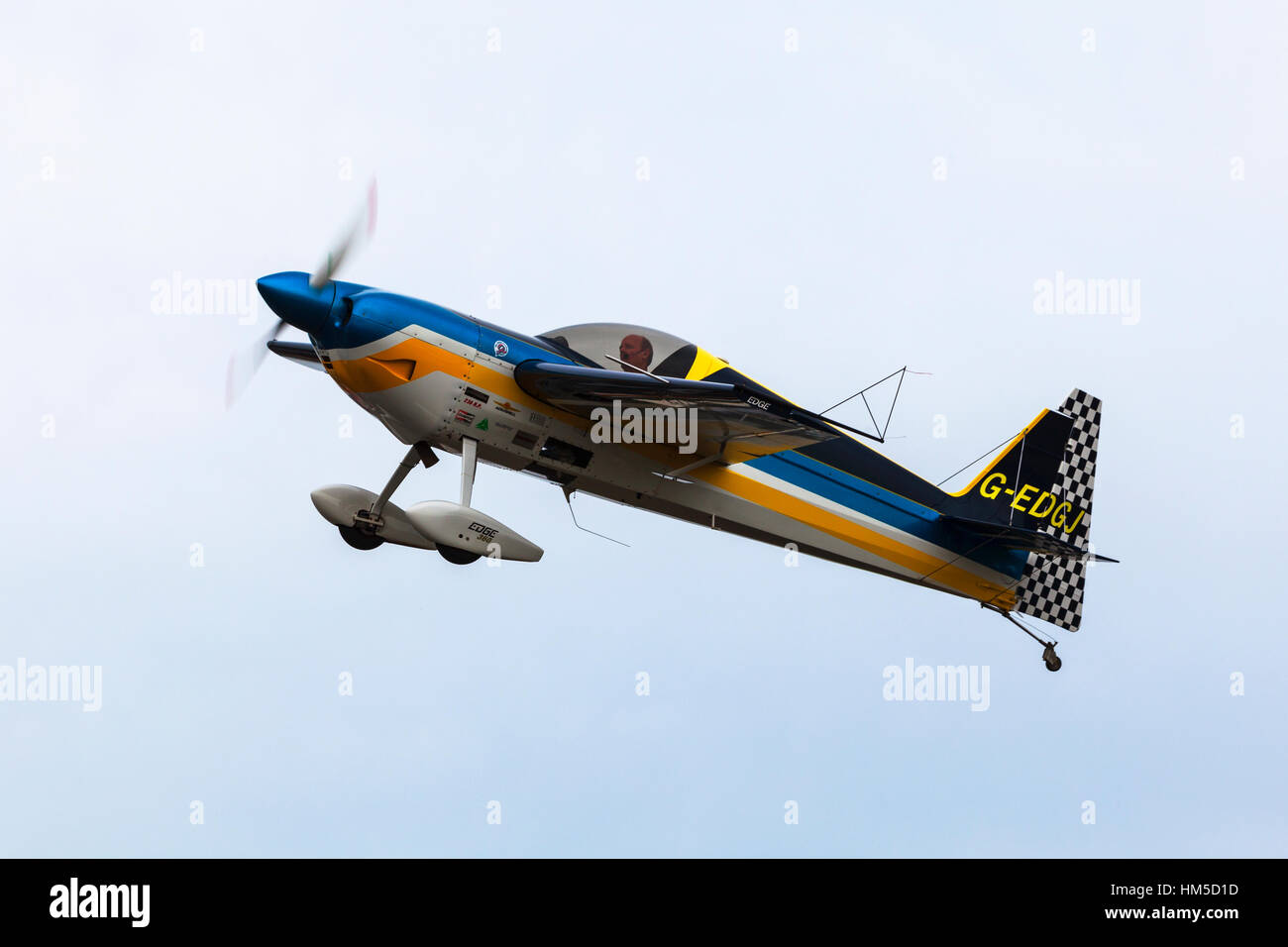 Edge 300 G-EDGJ Stock Photo - Alamy