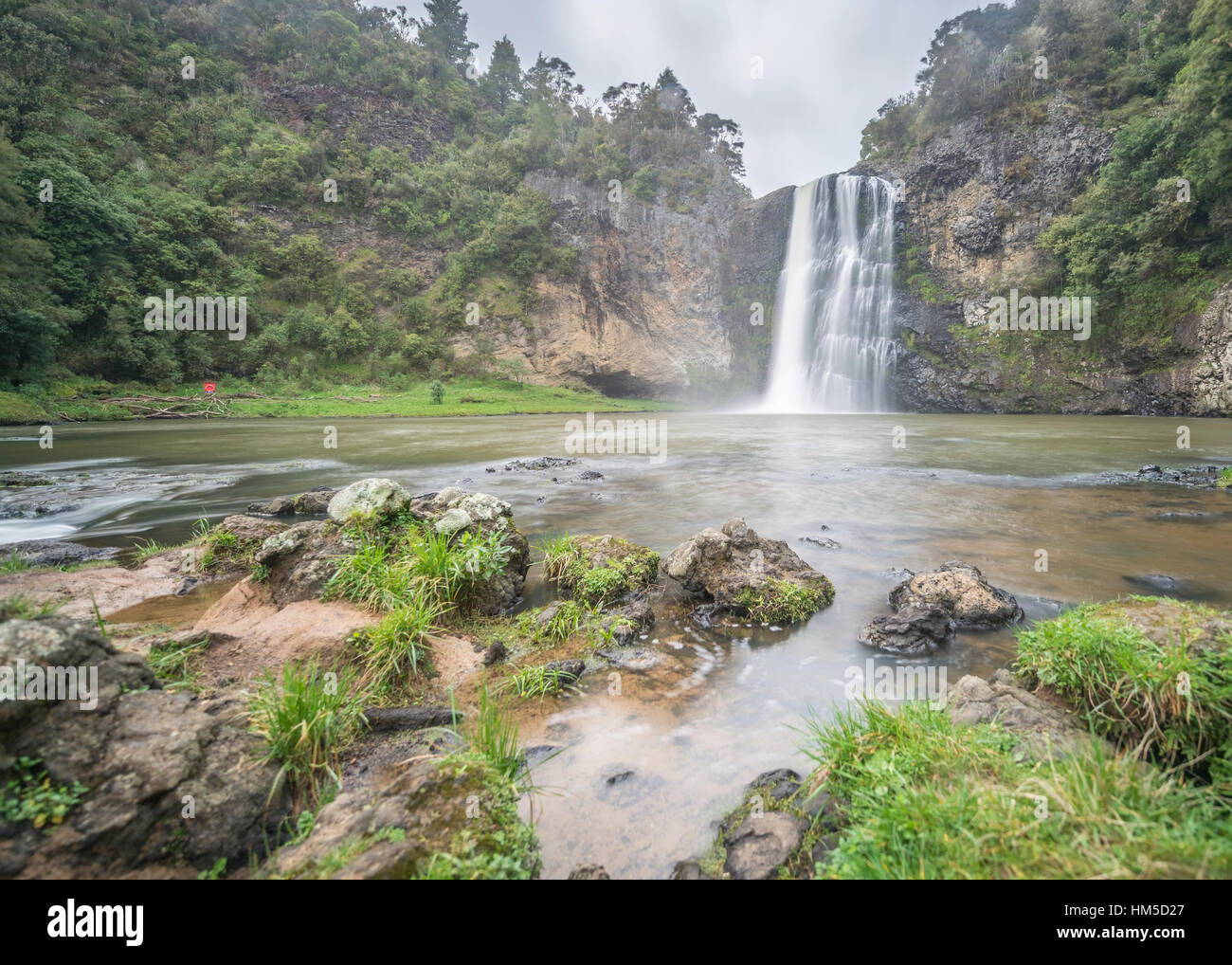 Hunua Waterfall, Hunua, North Island, New Zealand Stock Photo - Alamy