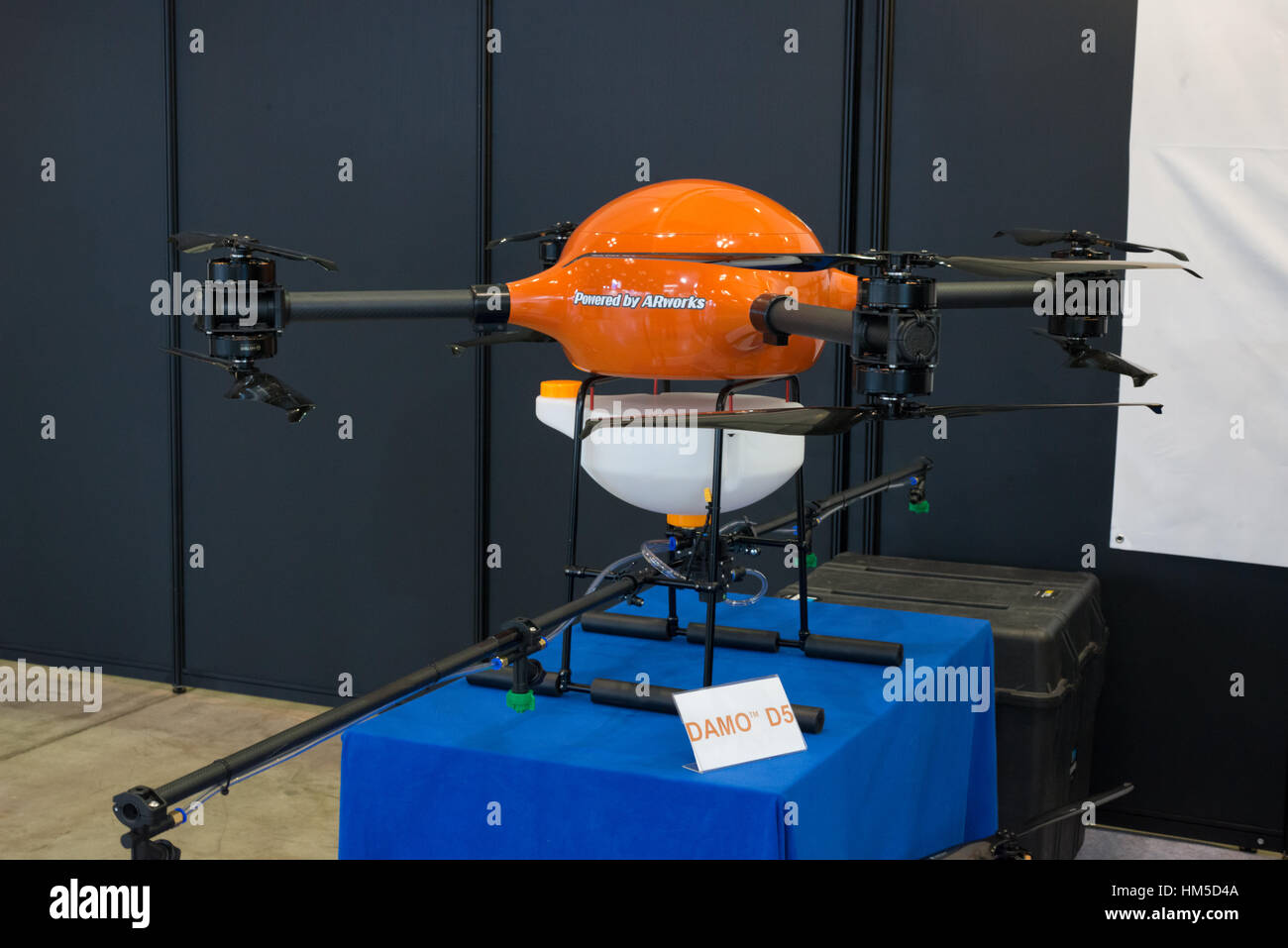 Busan DRONE show Aerial Technology Stock Photo - Alamy
