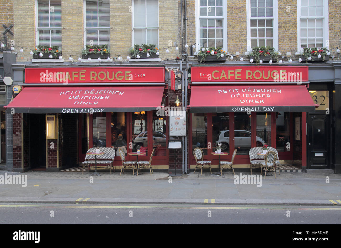cafe rouge london Stock Photo - Alamy