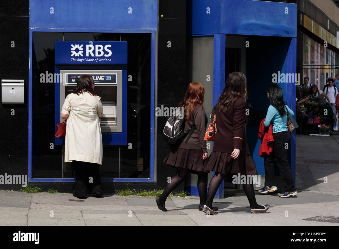 Royal Bank of Scotland branches in Glasgow Stock Photo - Alamy