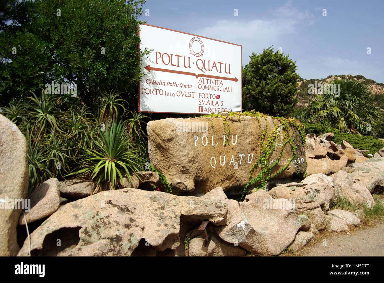 Poltu Quatu, Sardinia Stock Photo - Alamy
