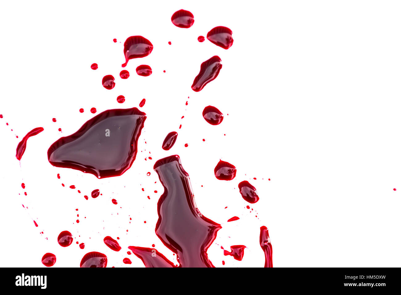 Halloween concept : Blood dripping Stock Photo - Alamy