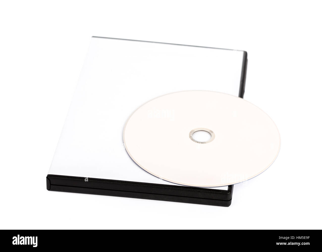 Blank compact disc mock up Stock Photo - Alamy