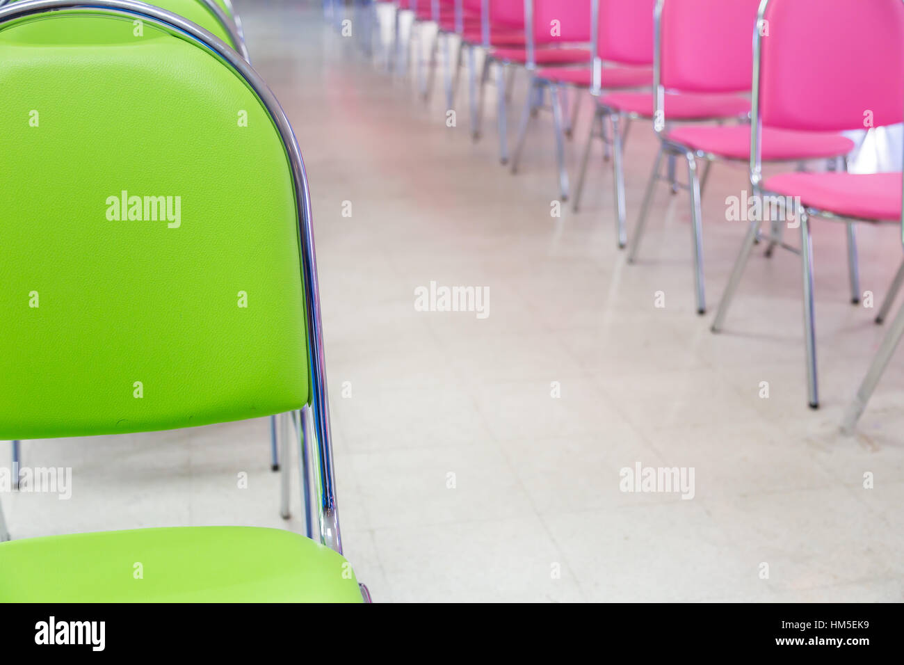 Meeting room chair lined up Stock Photo - Alamy