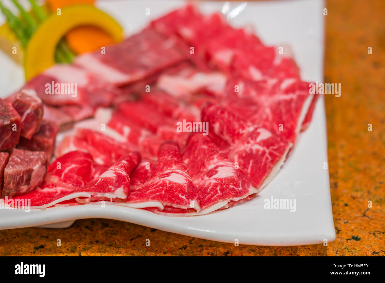 Uncooked raw fresh beef Stock Photo - Alamy