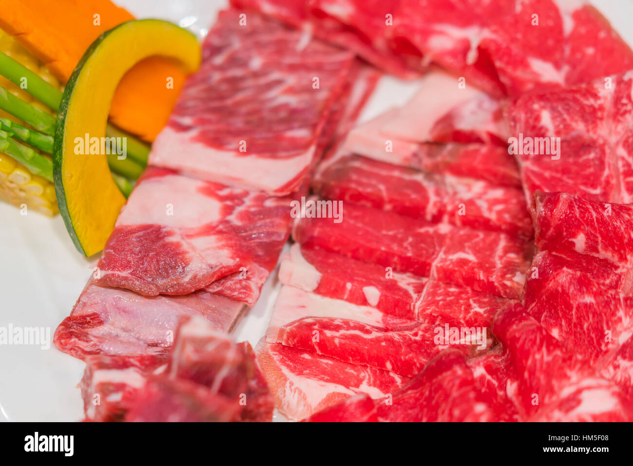 Uncooked raw fresh beef Stock Photo - Alamy