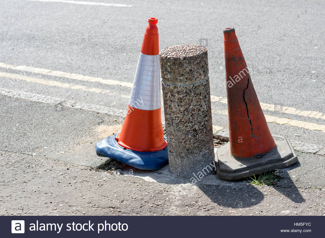 Road Bollard High Resolution Stock Photography and Images - Alamy