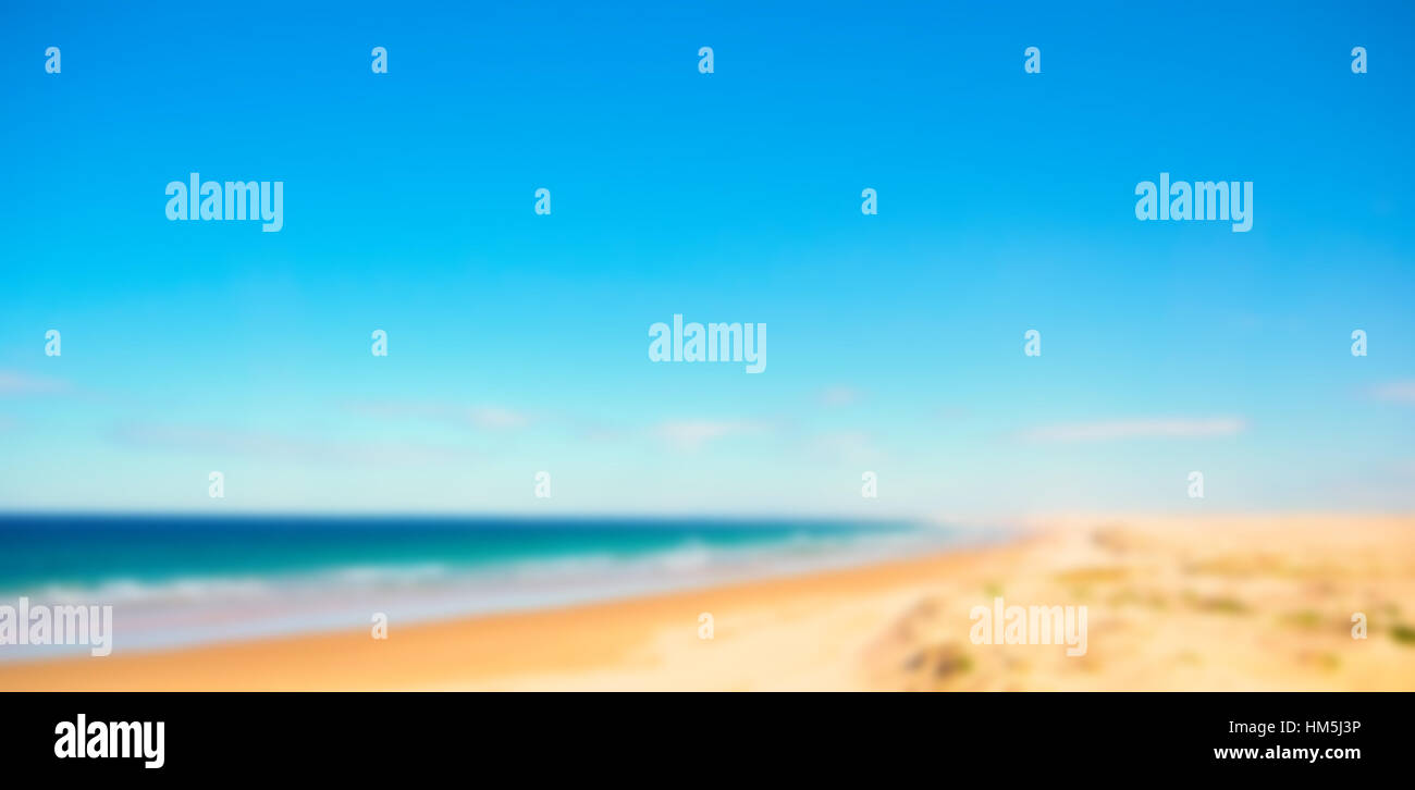 Abstract blur sea background Stock Photo - Alamy
