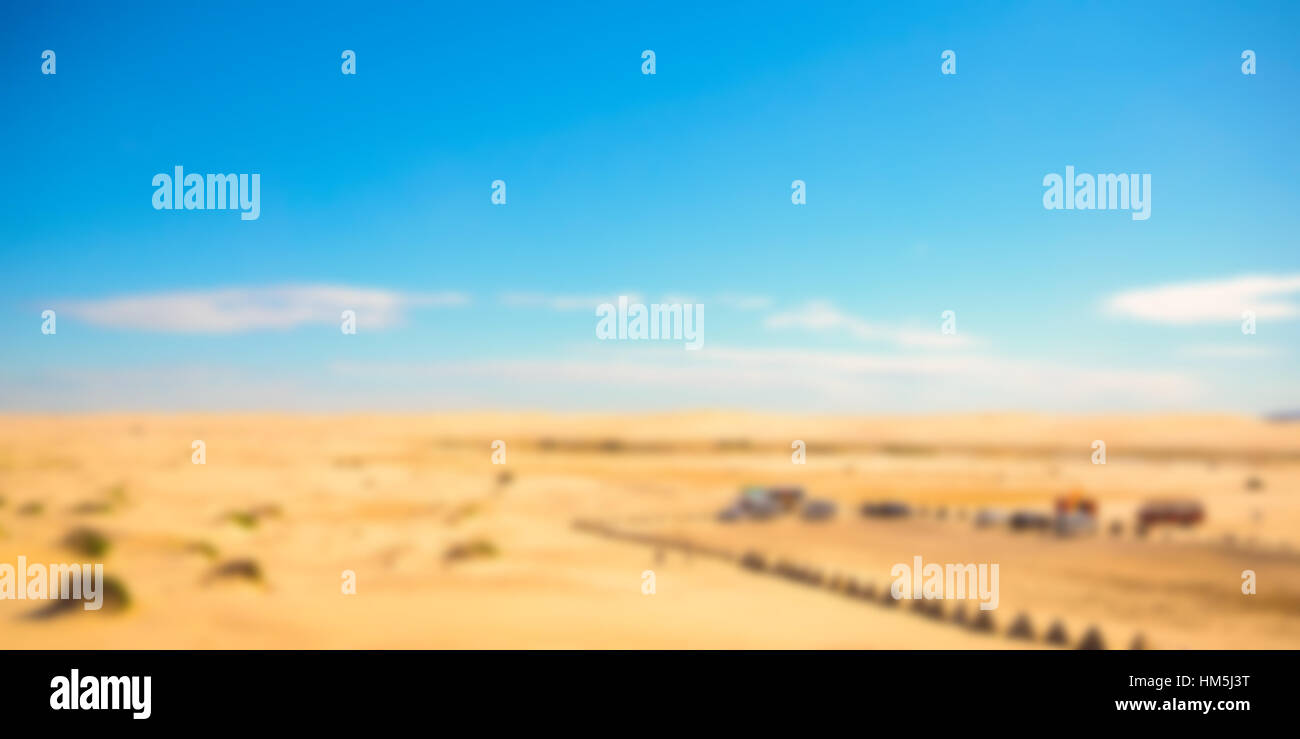 Abstract blur Desert Stock Photo - Alamy