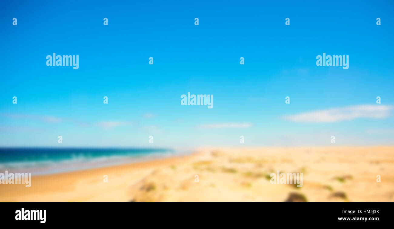 Abstract blur sea background Stock Photo - Alamy