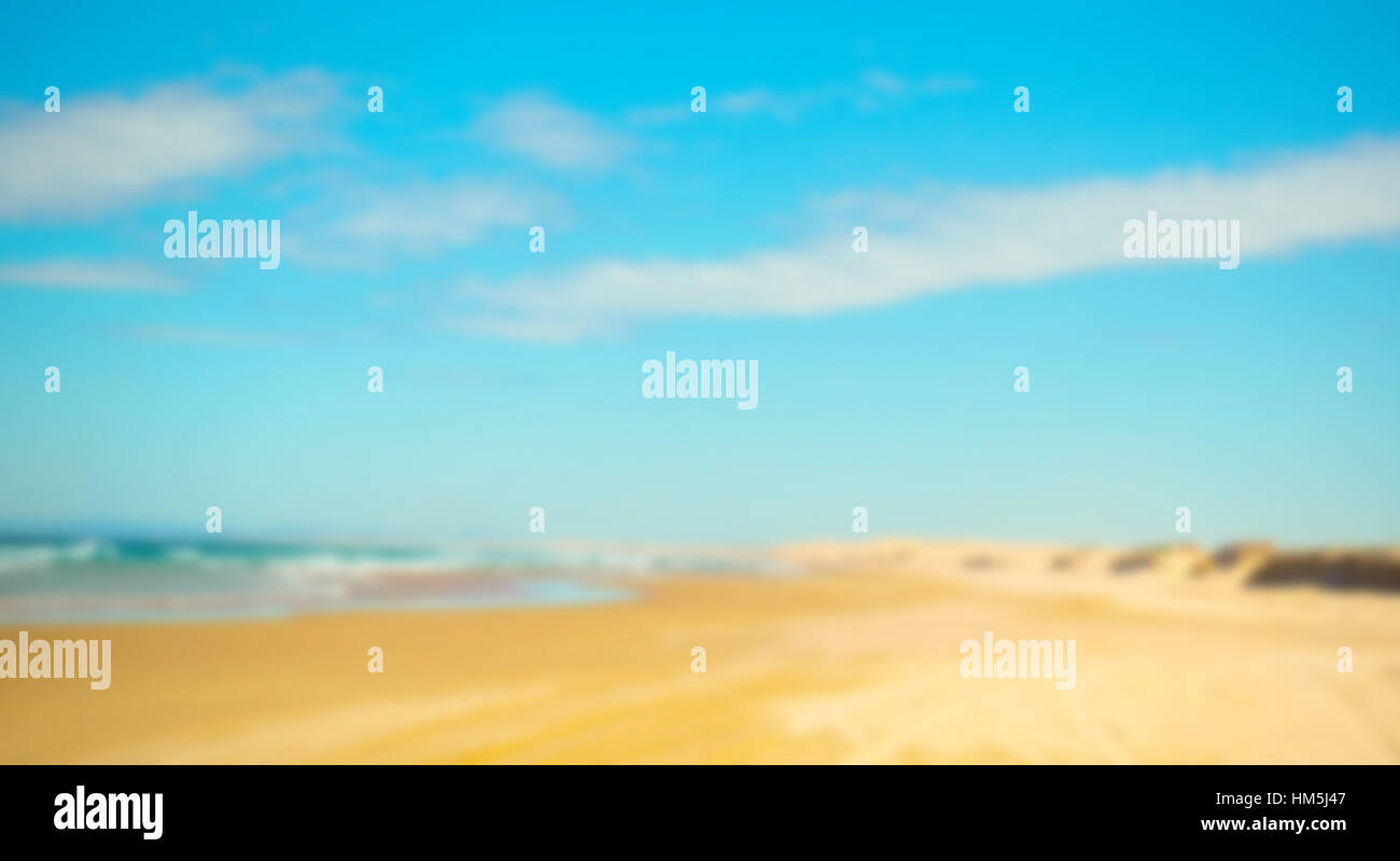 Abstract blur sea background Stock Photo - Alamy