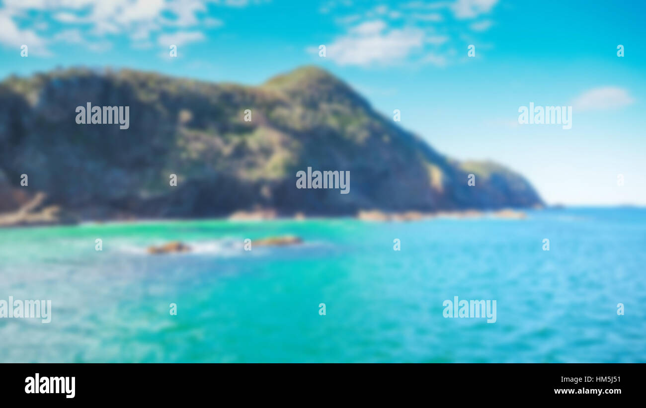 Abstract blur sea background Stock Photo - Alamy