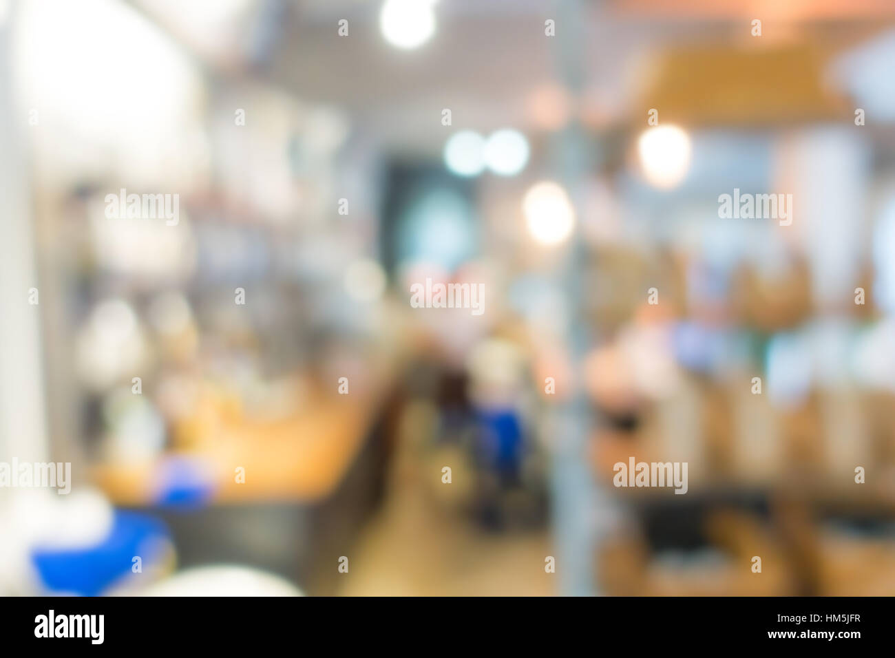 Coffee shop blur background Stock Photo - Alamy