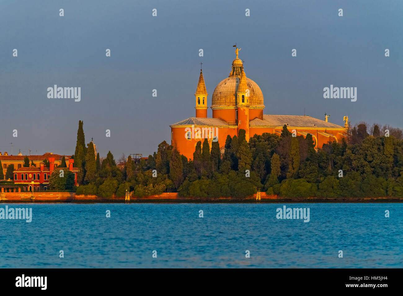 Italy Veneto Venezia Giudecca Island Church of Redentore Stock Photo ...