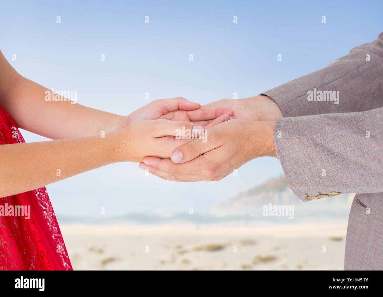 Hands cupped together hi-res stock photography and images - Alamy