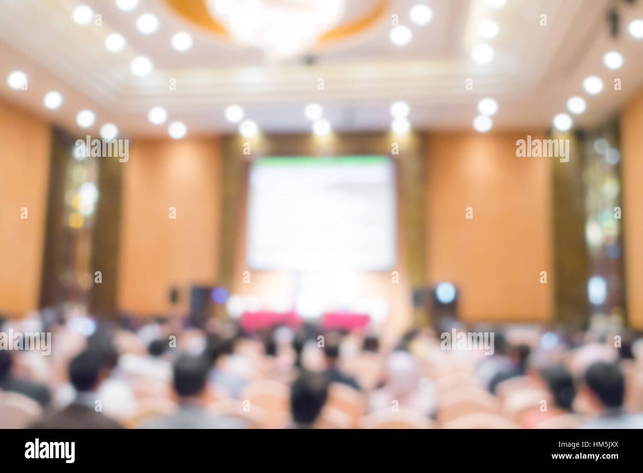 Abstract blur Business Conference and Presentation Stock Photo - Alamy