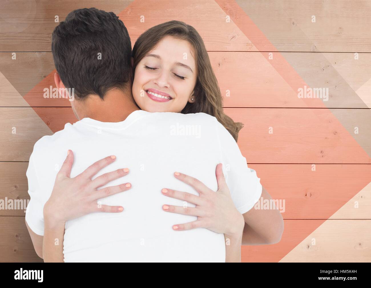 Romantic couple cuddling each other Stock Photo - Alamy