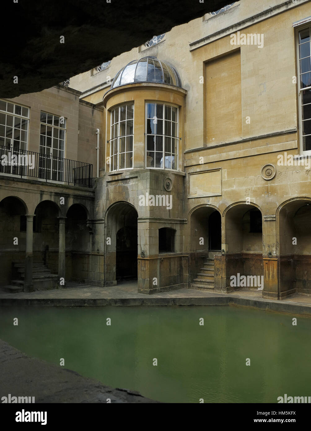 The King's Bath, Bath England UK Stock Photo - Alamy