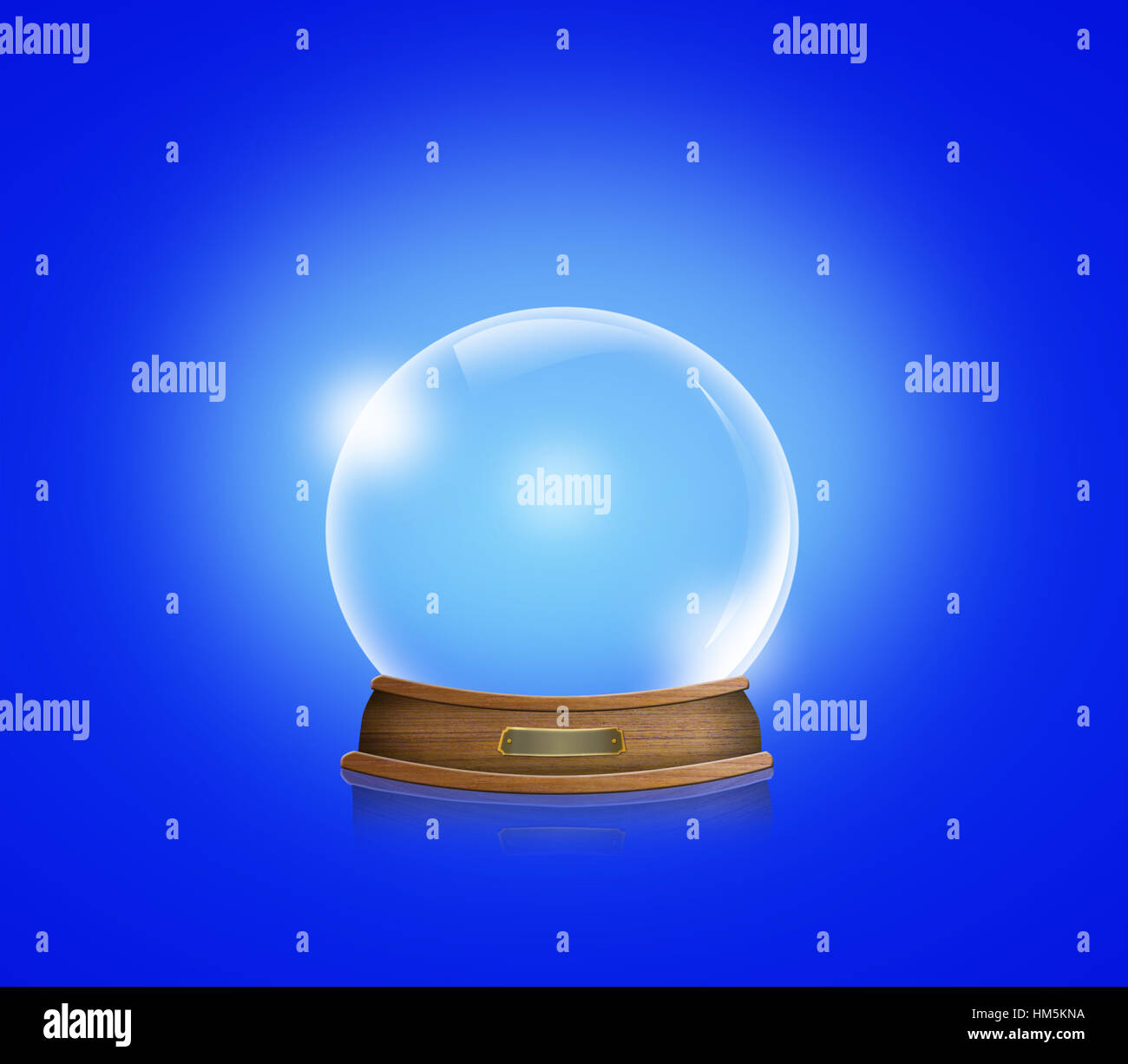 Glass snow globe wood base hi-res stock photography and images - Alamy