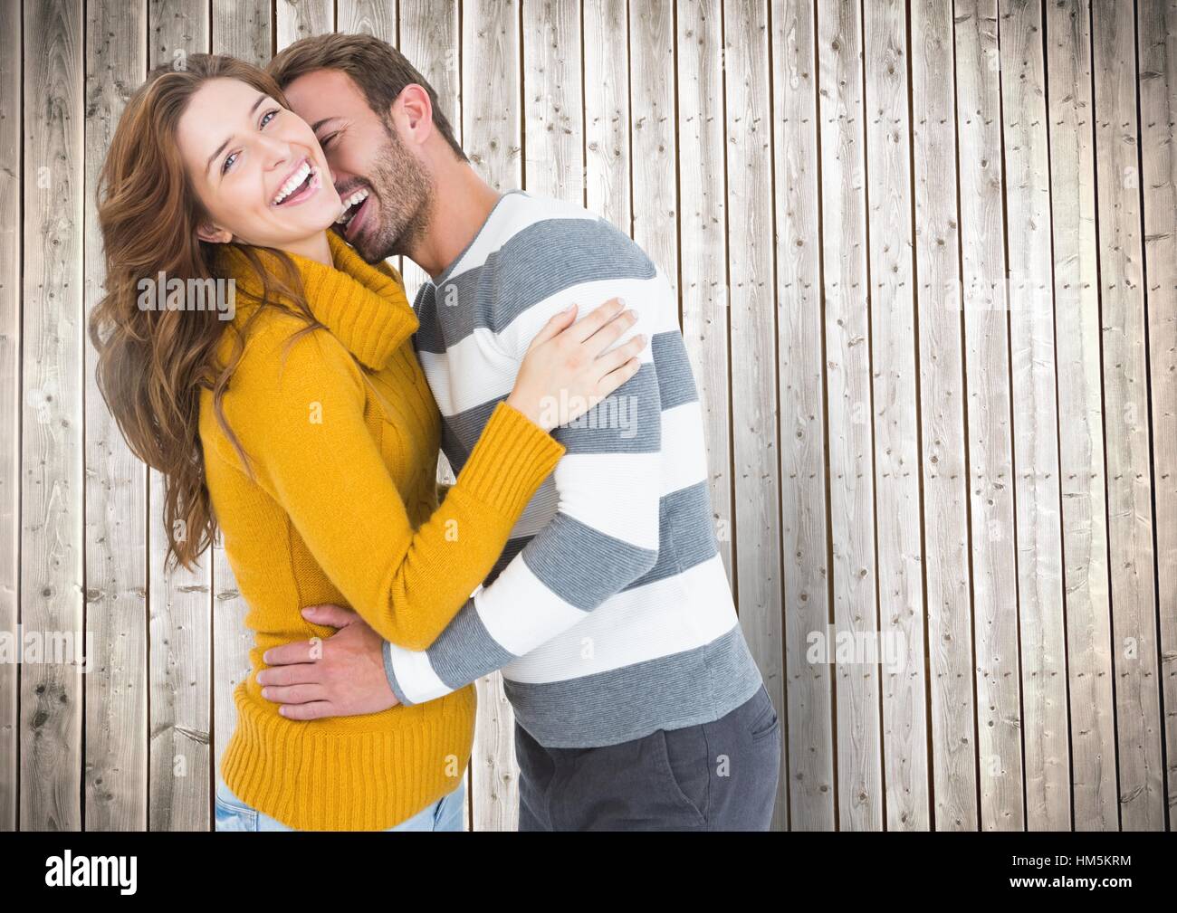 Romantic couple cuddling each other Stock Photo - Alamy