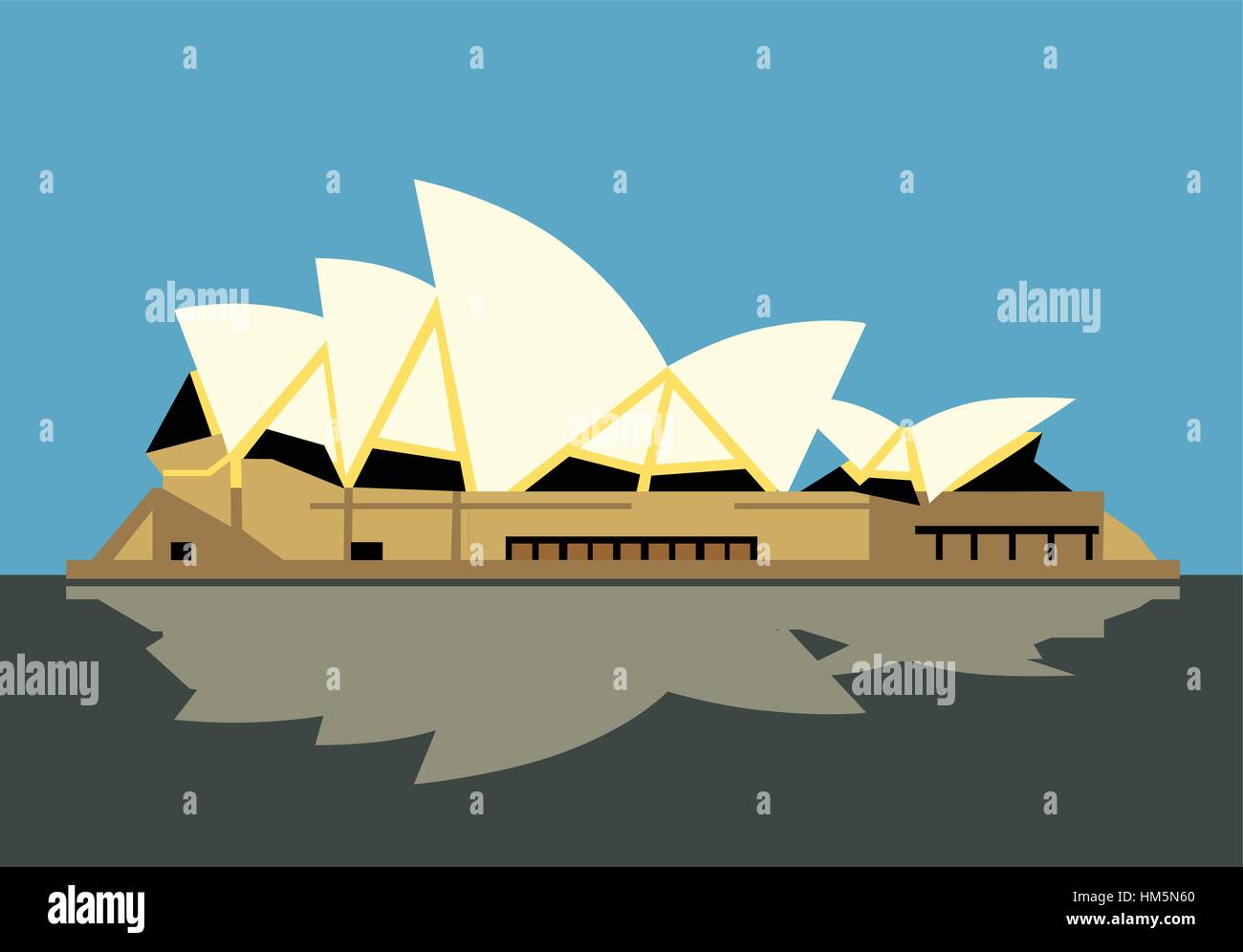 Sydney opera house architect Stock Vector Images - Alamy