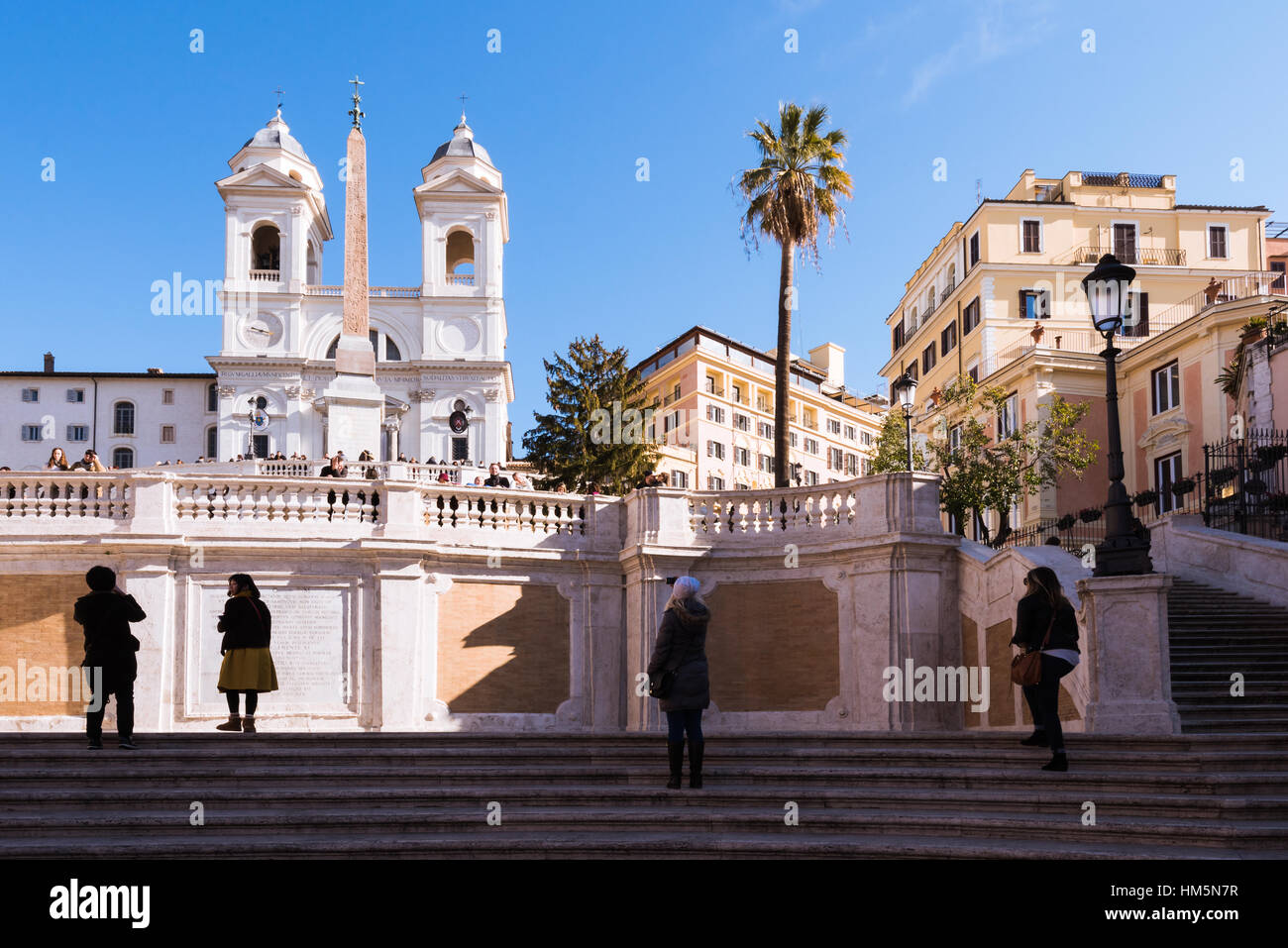 Spanish steps rome hi-res stock photography and images - Alamy