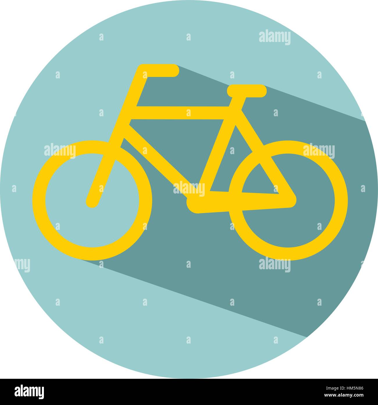 Bicycle icon flat design vector eps 10 Stock Vector Image & Art - Alamy