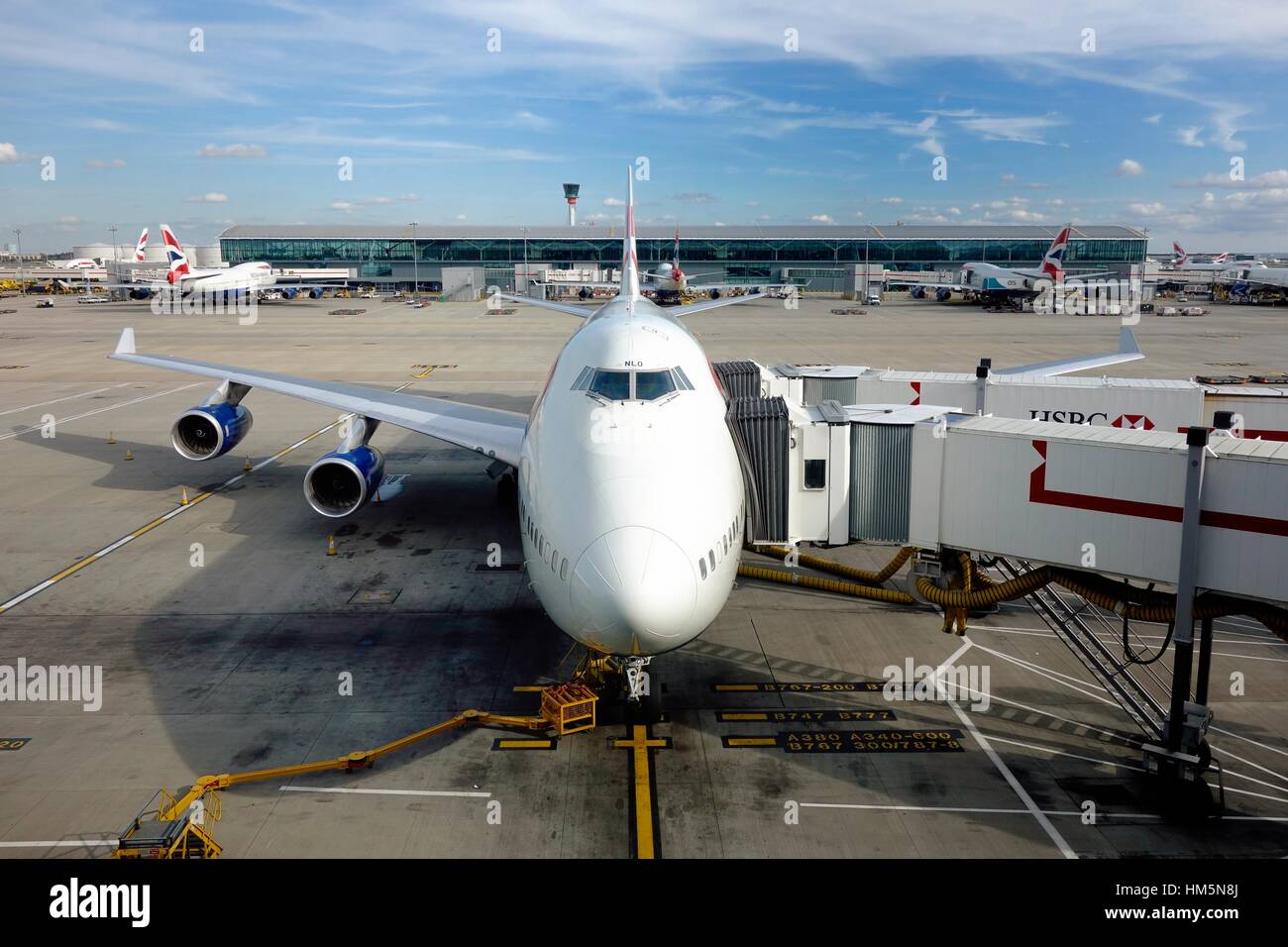 747 jumbo jet airplane hi-res stock photography and images - Alamy