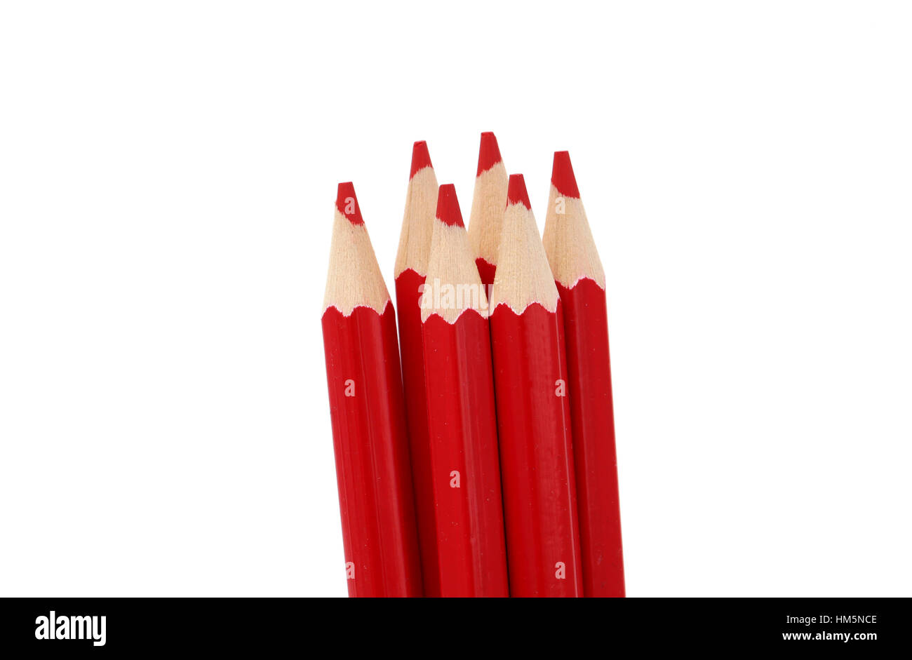 Red pencils hi-res stock photography and images - Alamy