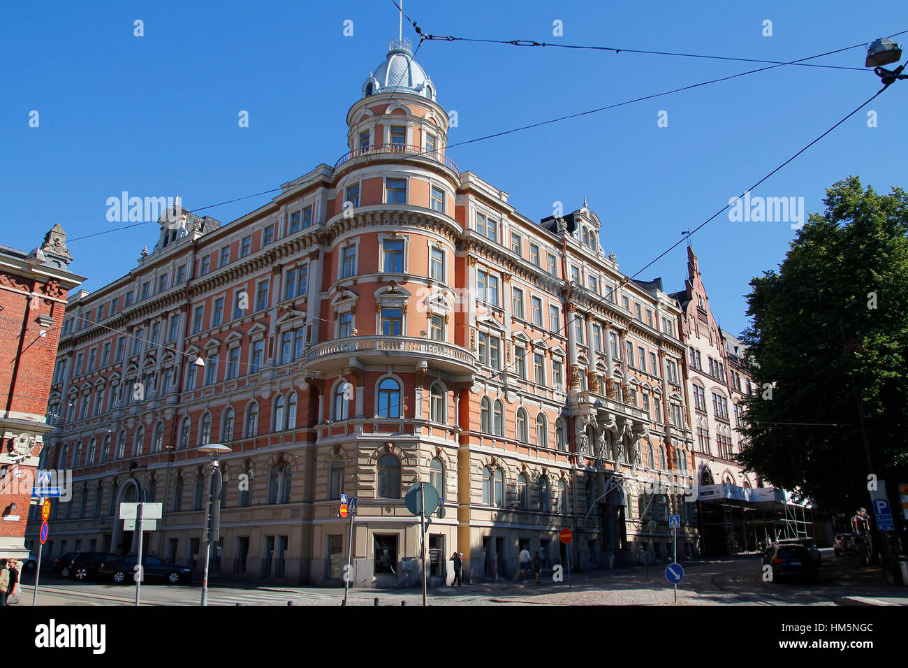 Helsinki city center, capital of Finland Stock Photo - Alamy