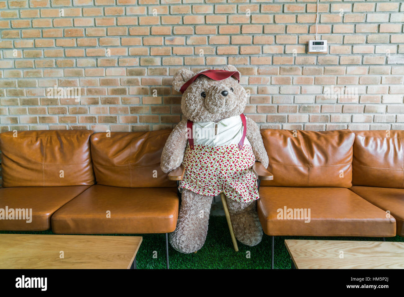 Teddy Bear Sitting On Chair High Resolution Stock Photography and ...