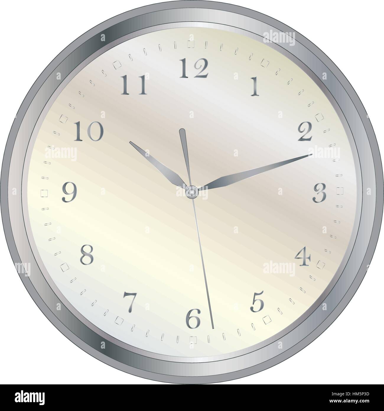 wall clock vector eps 10 Stock Vector Image & Art - Alamy