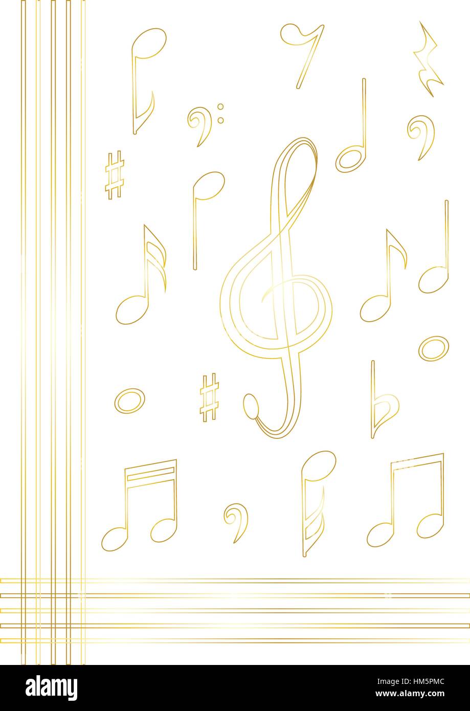 music note background vector eps 10 Stock Vector Image & Art - Alamy