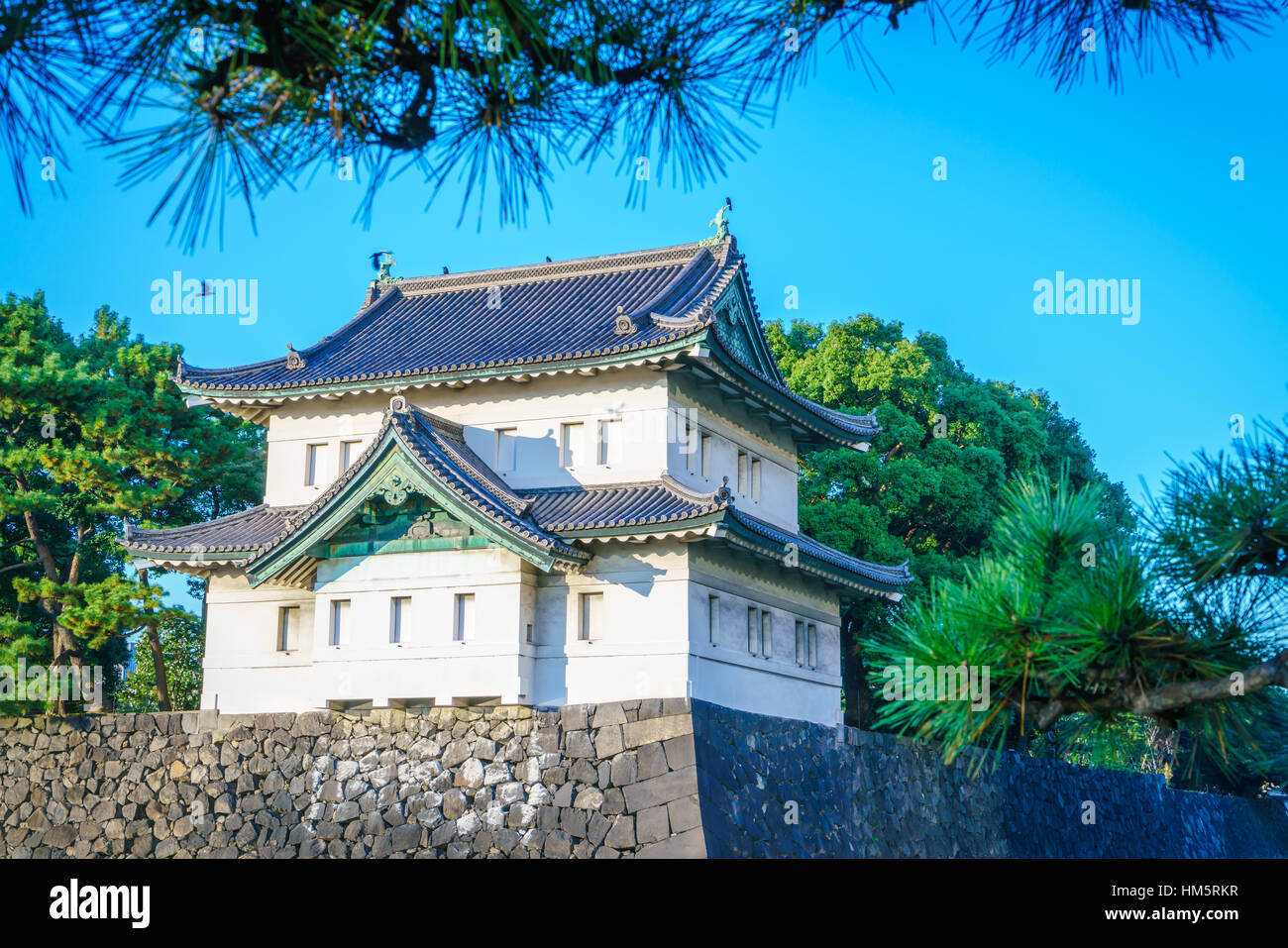 Beautiful Imperial Palace in Tokyo, japan Stock Photo - Alamy
