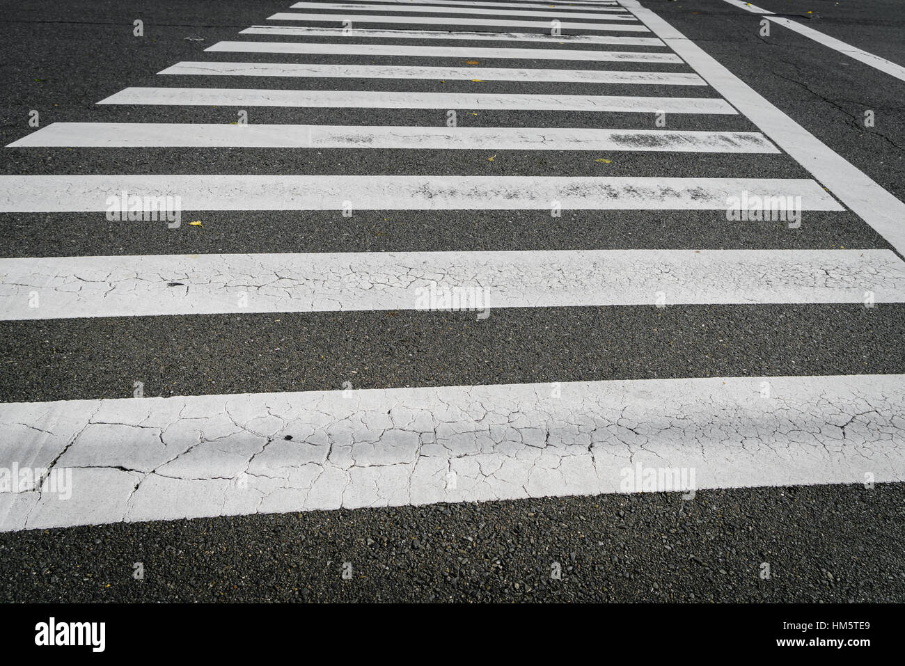 Zebra crossing road Stock Photo - Alamy