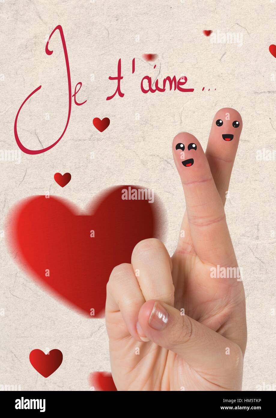 Fingers smiley faces text hi-res stock photography and images - Alamy