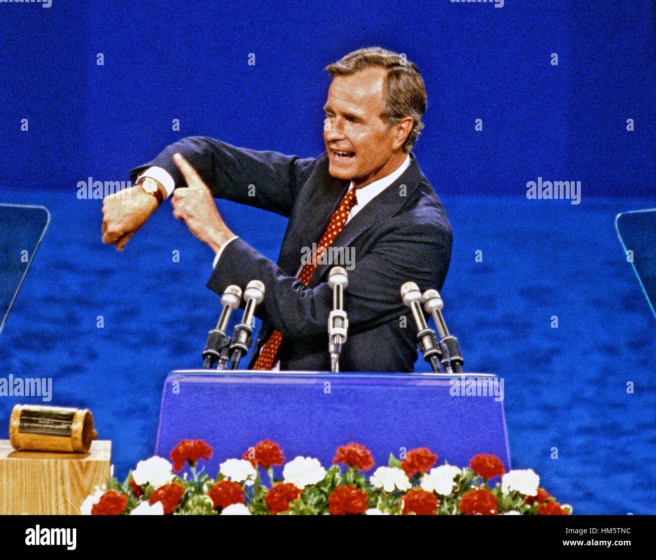 George H.W. Bush, former United States Ambassador to the United Nations ...