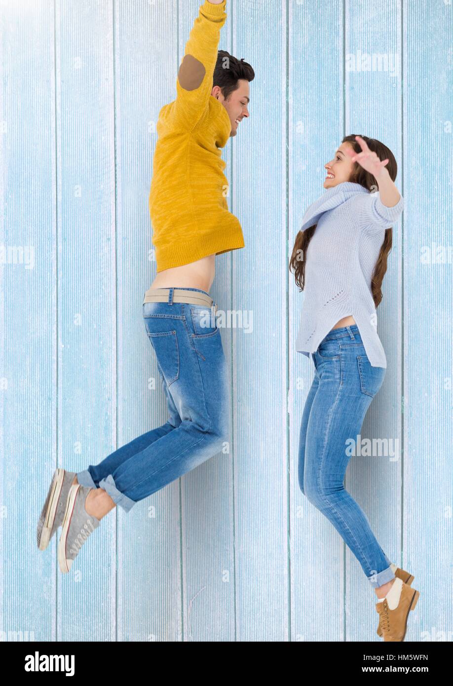 Jump fence together hi-res stock photography and images - Alamy