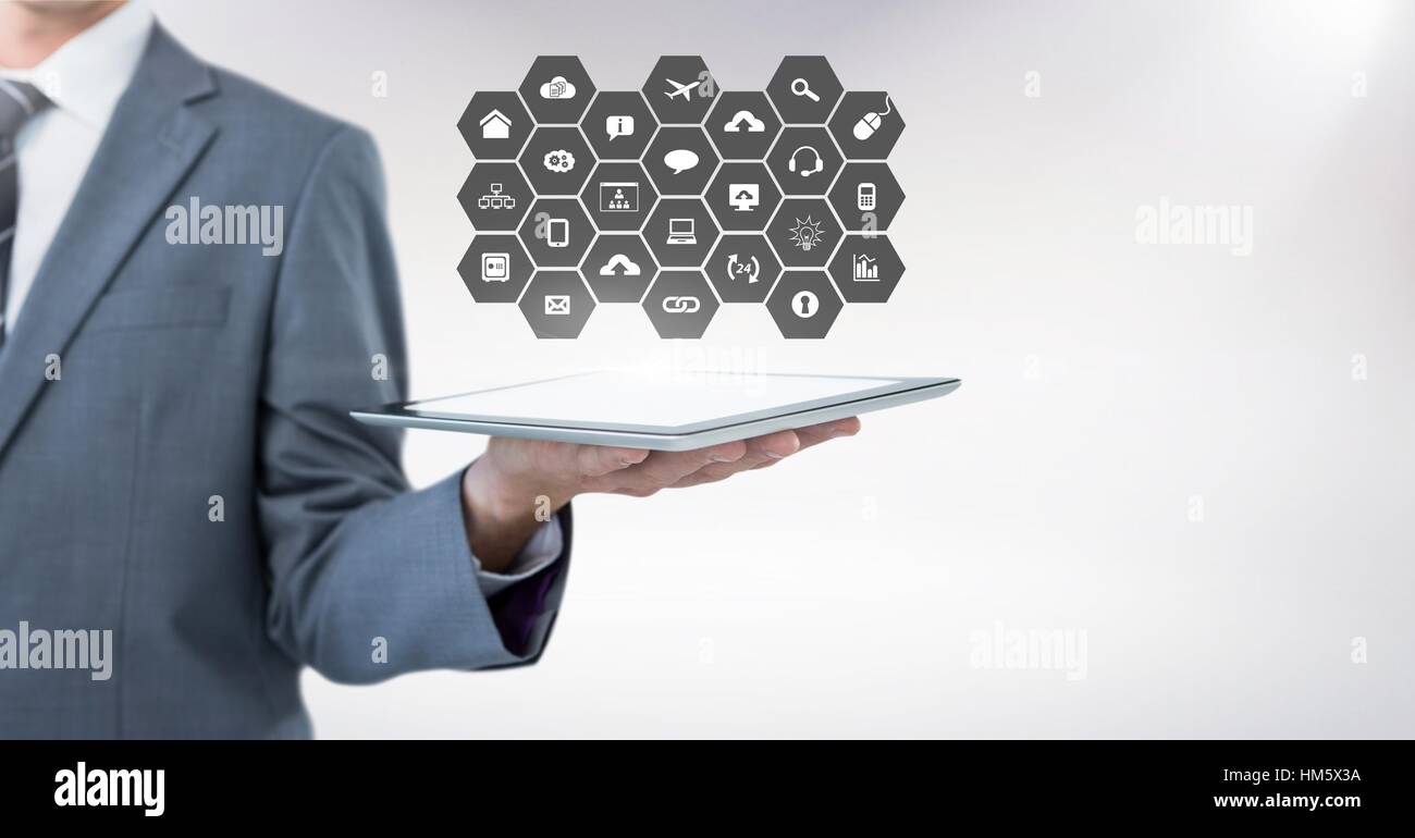 Social media icon set hi-res stock photography and images - Alamy