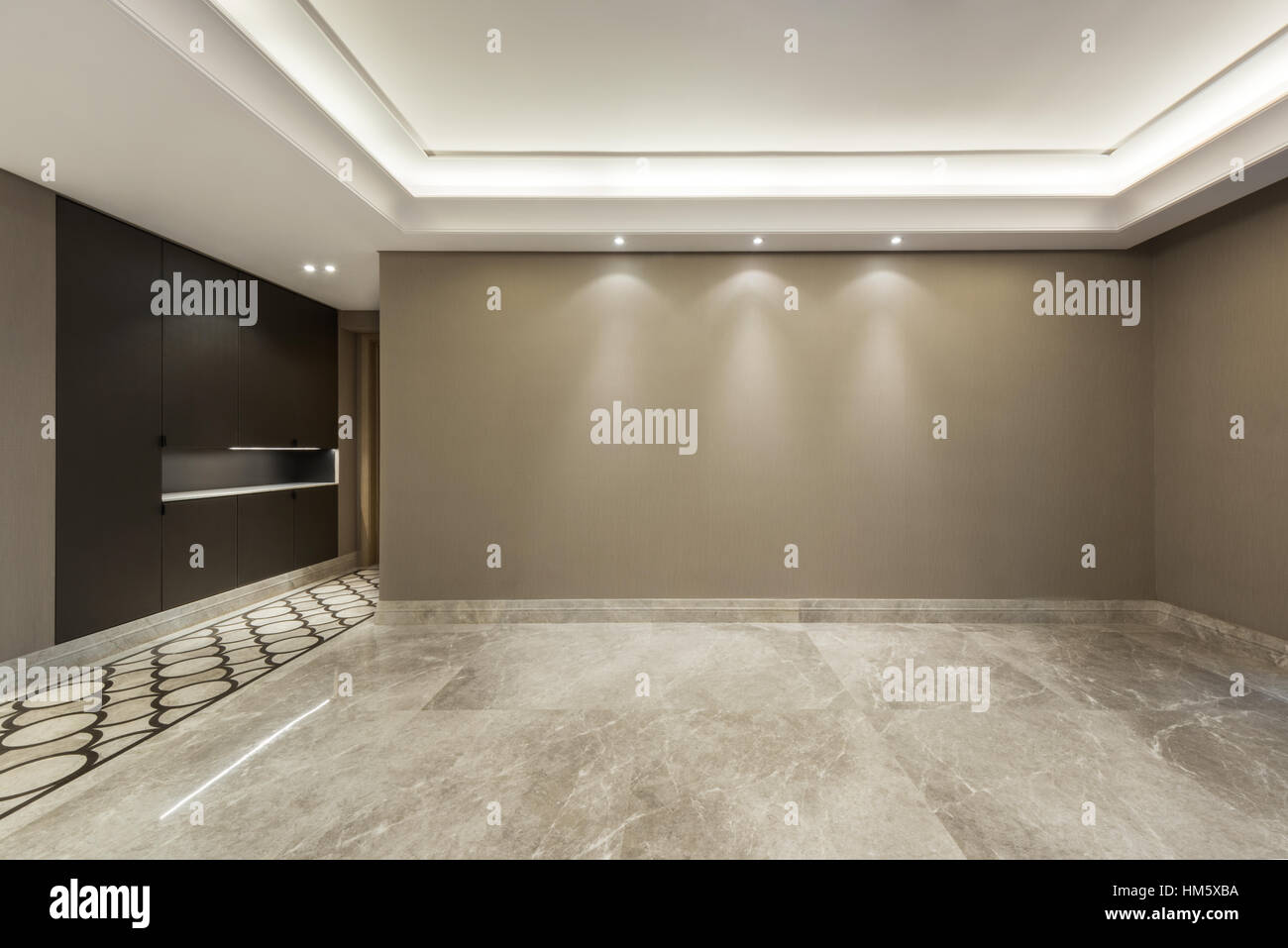 Empty room marble flooring hi-res stock photography and images - Alamy