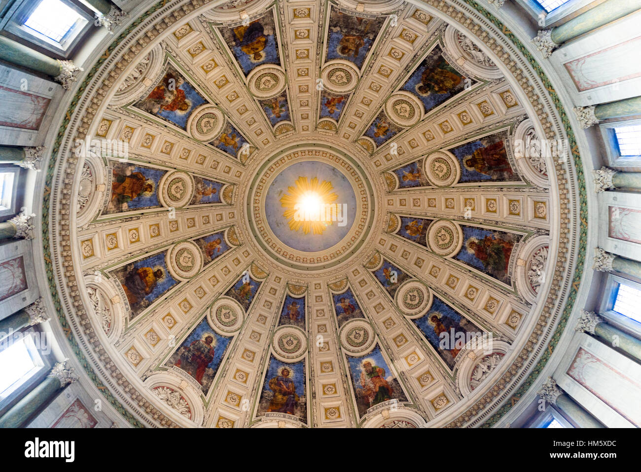 Inside the Marble Church, Copenhagen, Denmark Stock Photo - Alamy