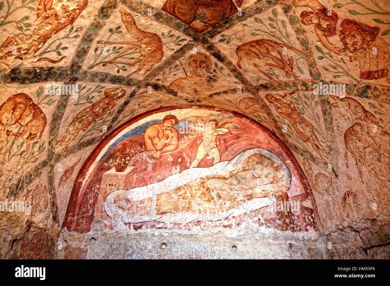 Qasr amra frescoes hi-res stock photography and images - Alamy