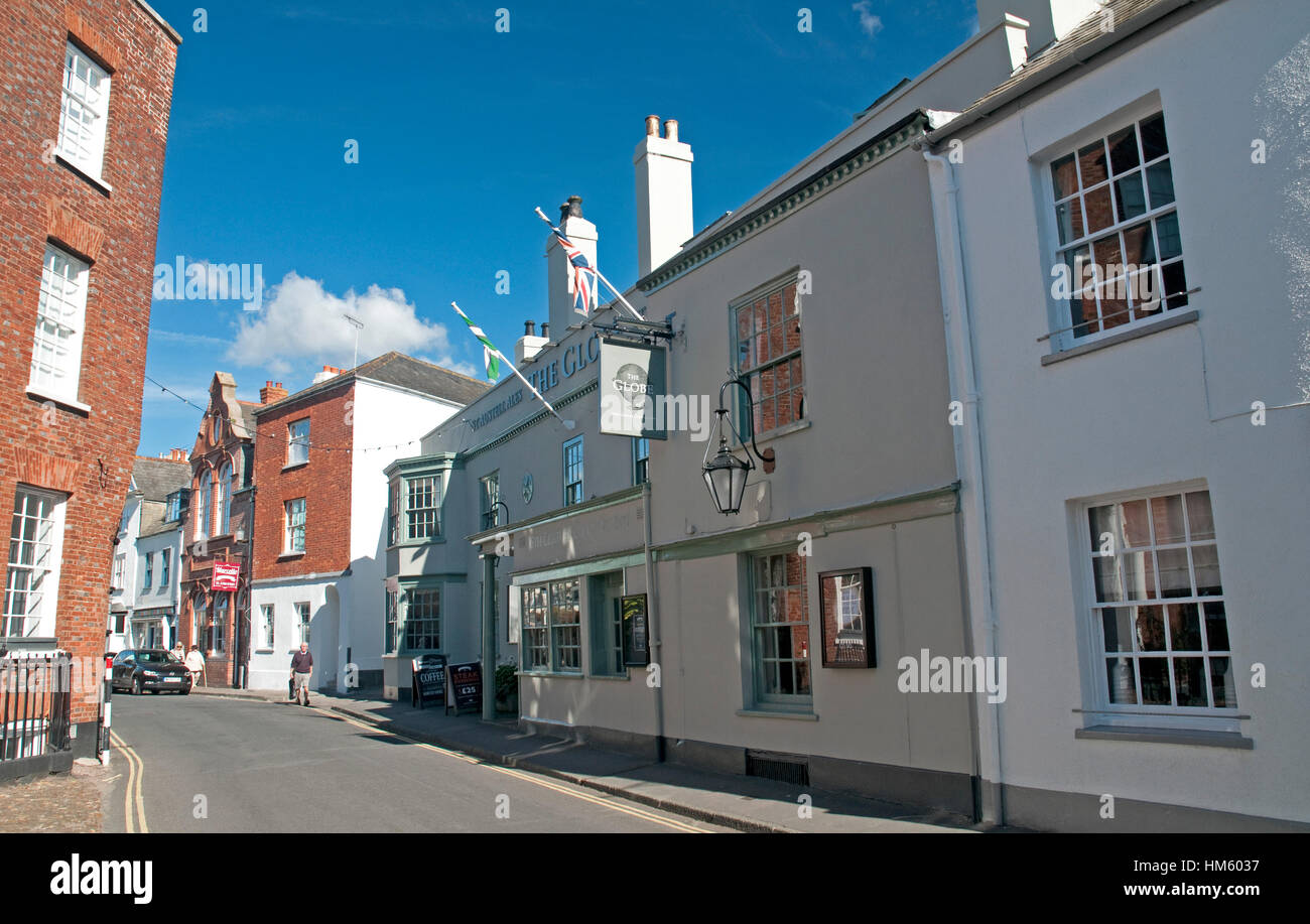 Devon street scene hi-res stock photography and images - Alamy