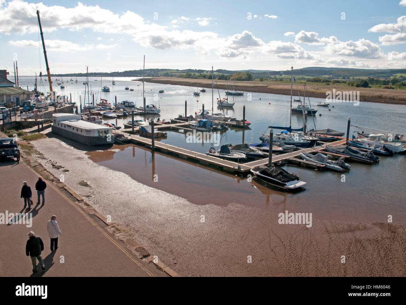 Topsham in Devon Stock Photo - Alamy