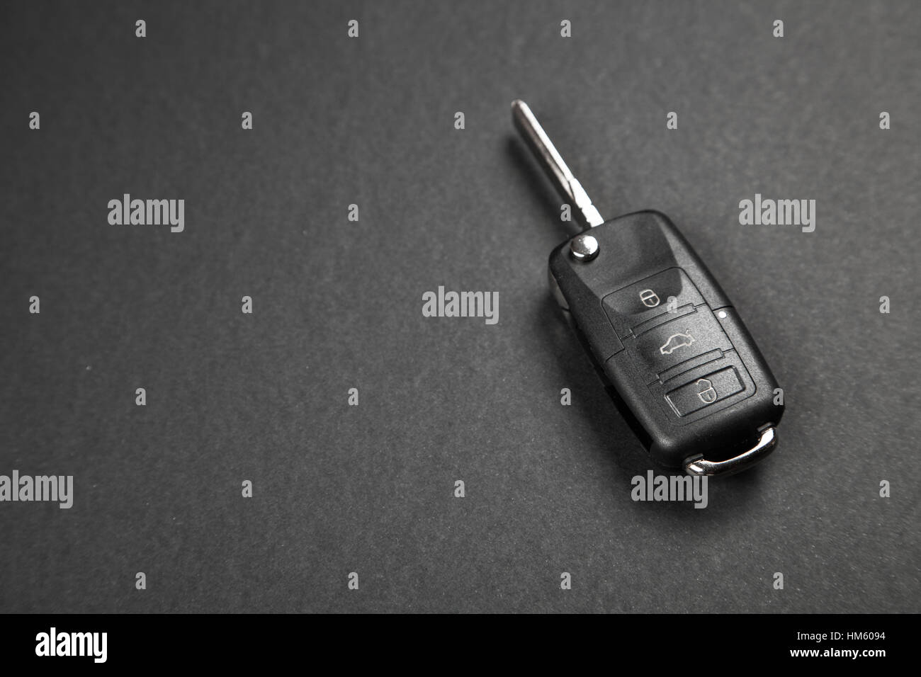 Car key on dark background Stock Photo - Alamy