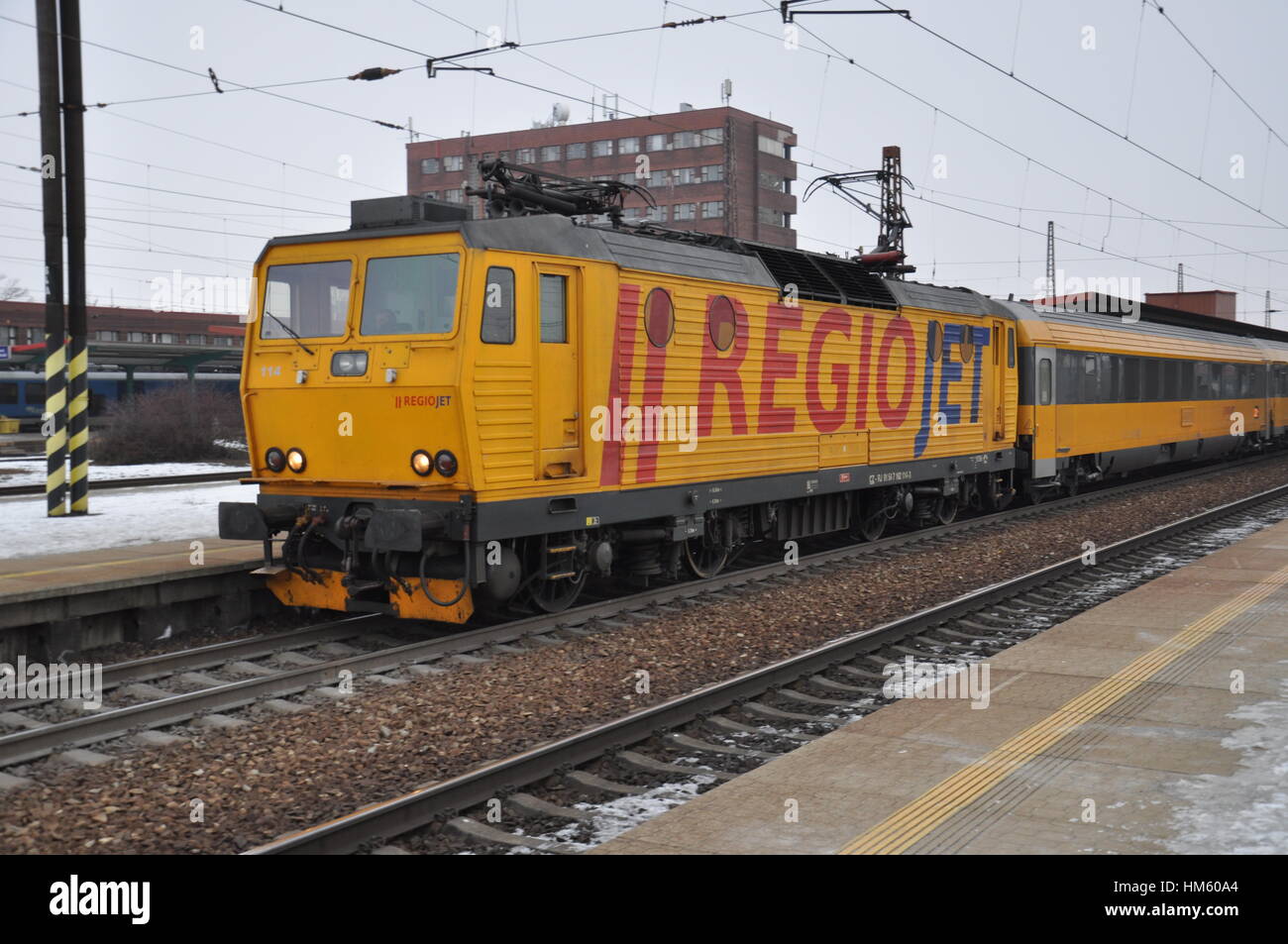 Electric Locomotive Company RegioJet train, transportation, railway ...