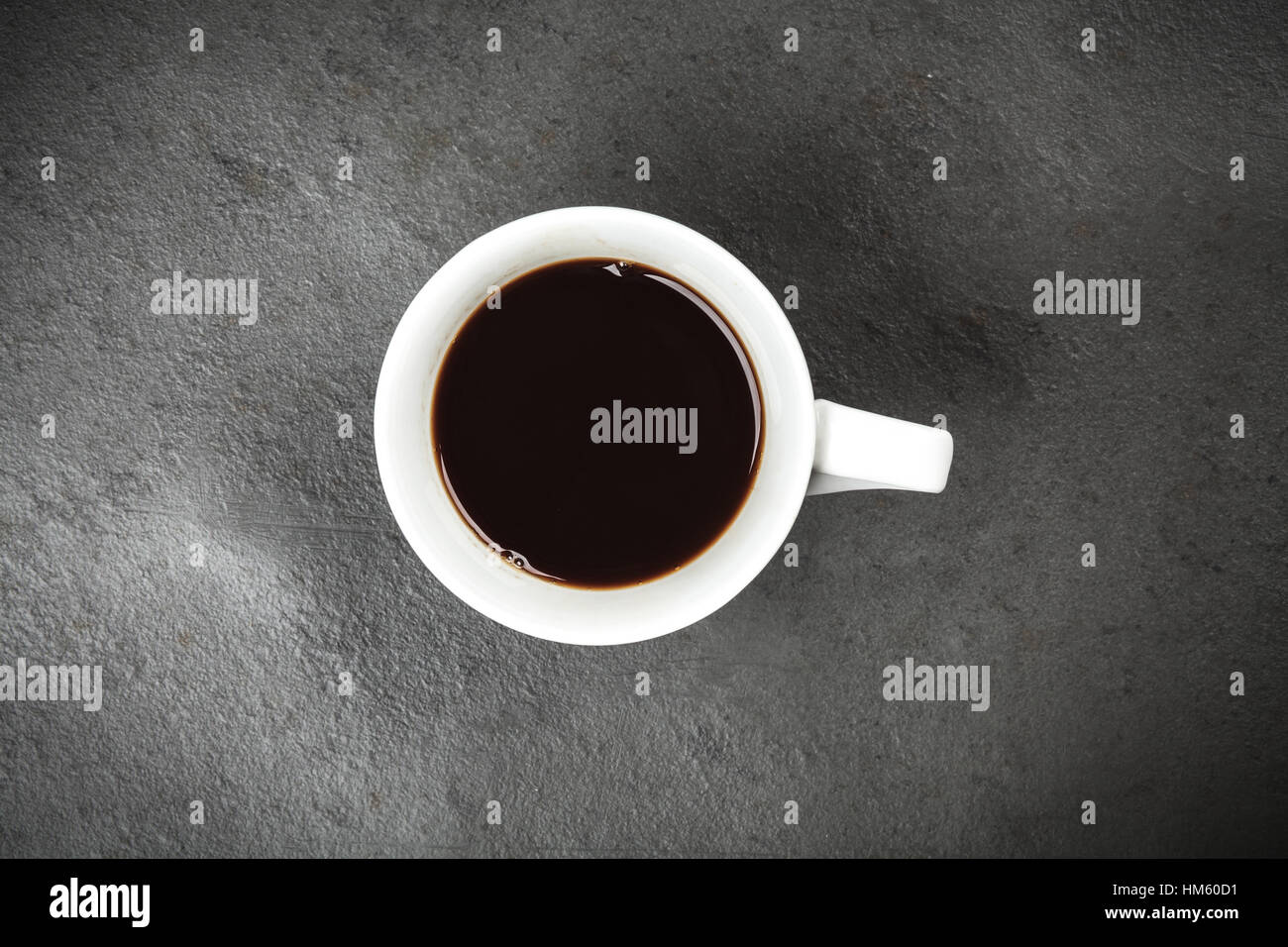 Top view of a coffee cup Stock Photo - Alamy