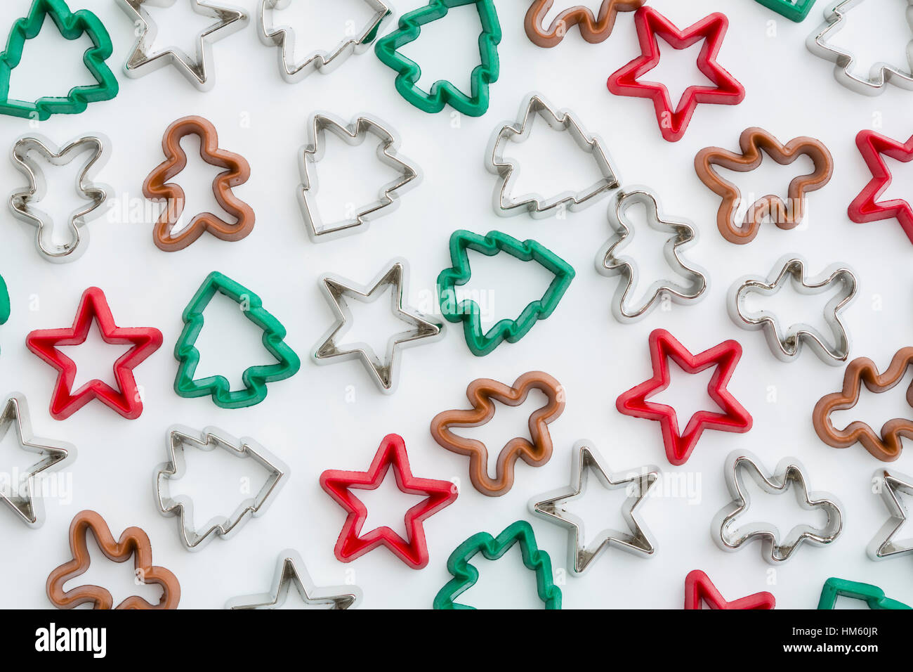 Cookie cutter in different shapes Stock Photo - Alamy